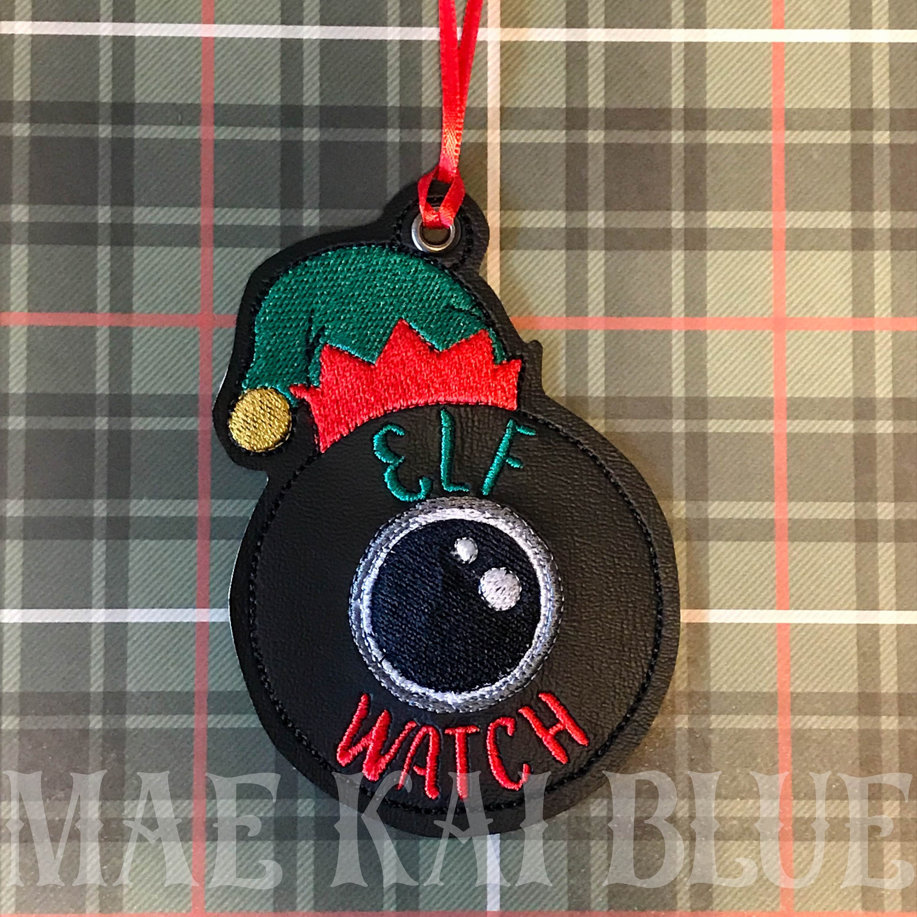 Elf Watch Ornament Christmas Tree Decoration Ready to - Etsy UK