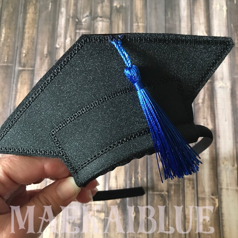 Graduation Cap Crown - Headband Slider - Hair Jewelry - Etsy