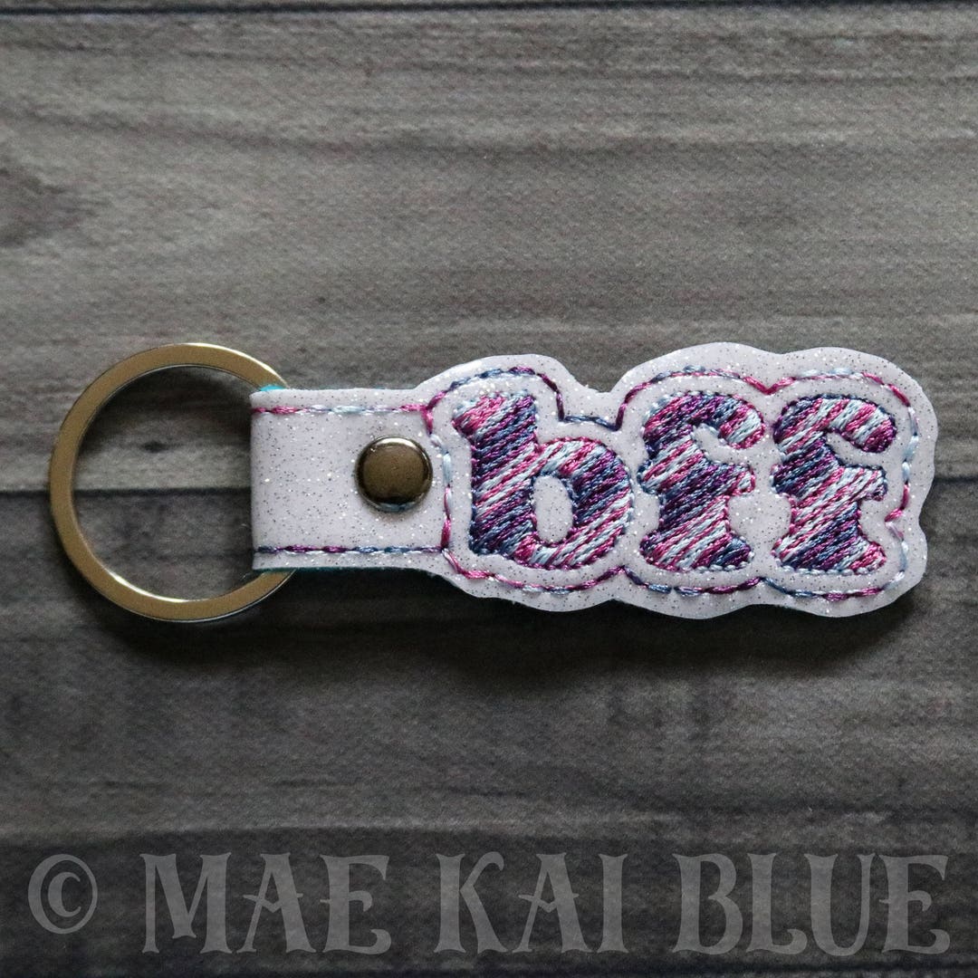 BFF Best Friends Forever Keychain Keyfob Bagtag - Etsy
