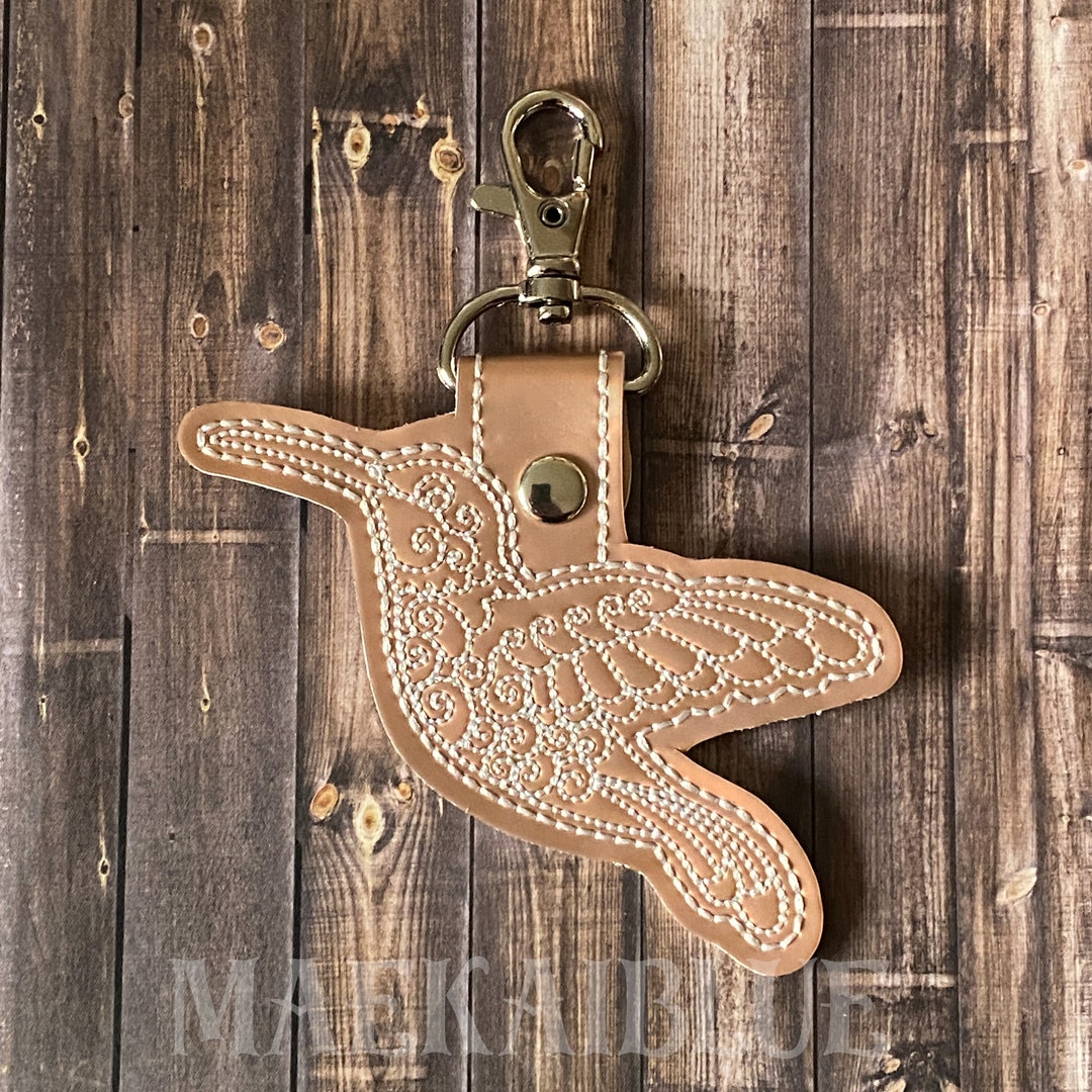 Hummingbird - Keychain - Keyfob - Bagtag - Etsy