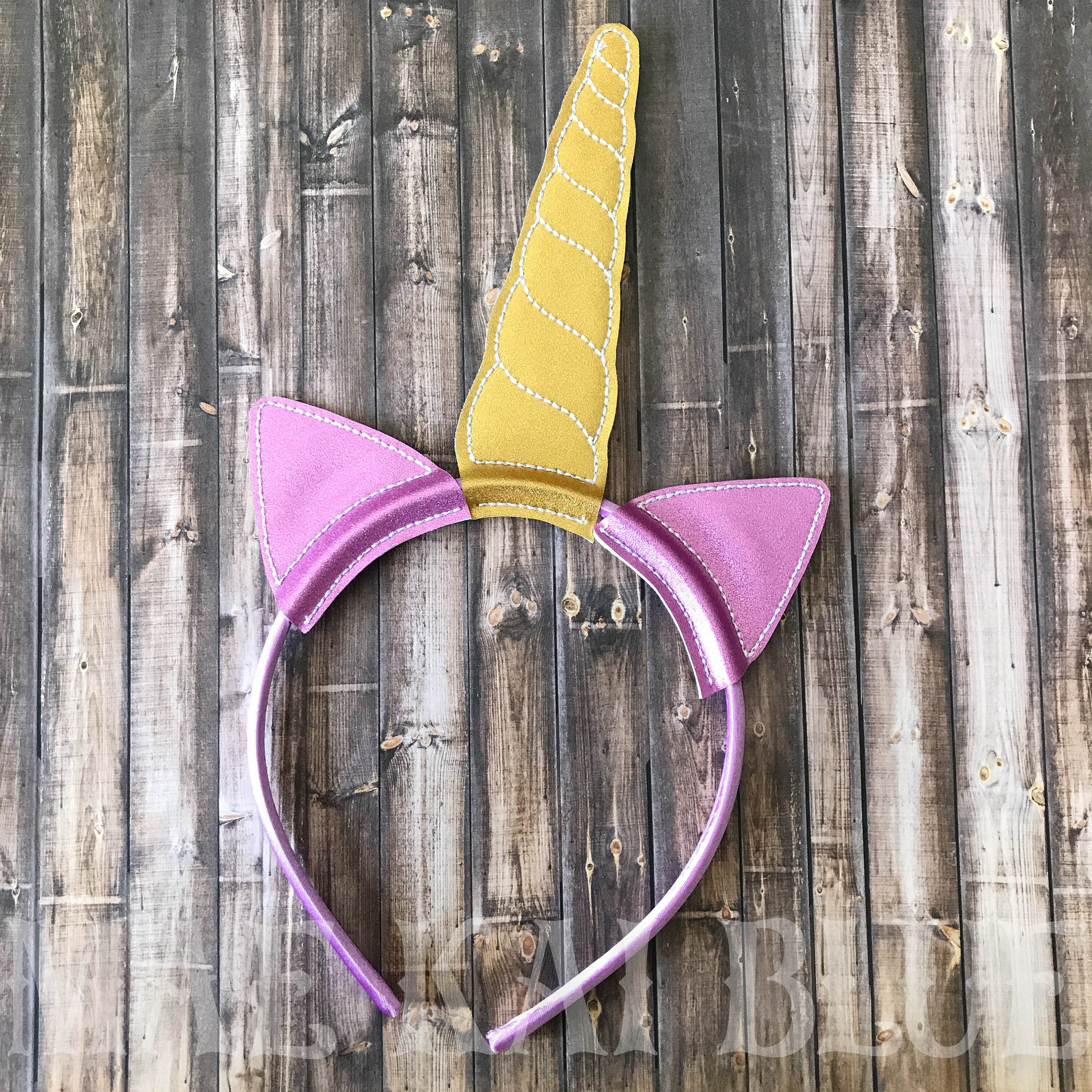 Cat | Horse | Unicorn Ears - Embroidered Headband Slider Dress Up - Etsy