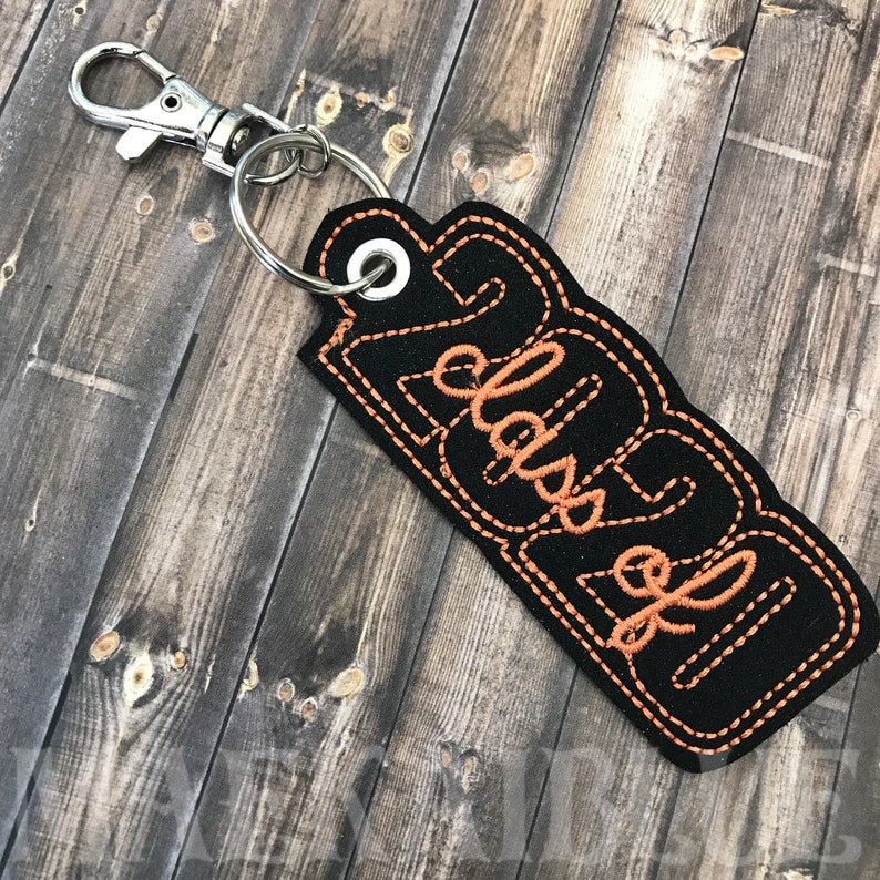 Class of 2023 2024 2025 Graduation Keychain Keyfob - Etsy