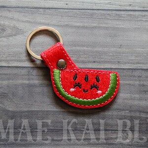 Watermelon - Keychain - Keyfob - Bagtag - Etsy