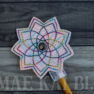 Spinning Pencil Topper Moving Parts Fidget Spinner Mandala Gear with No ...