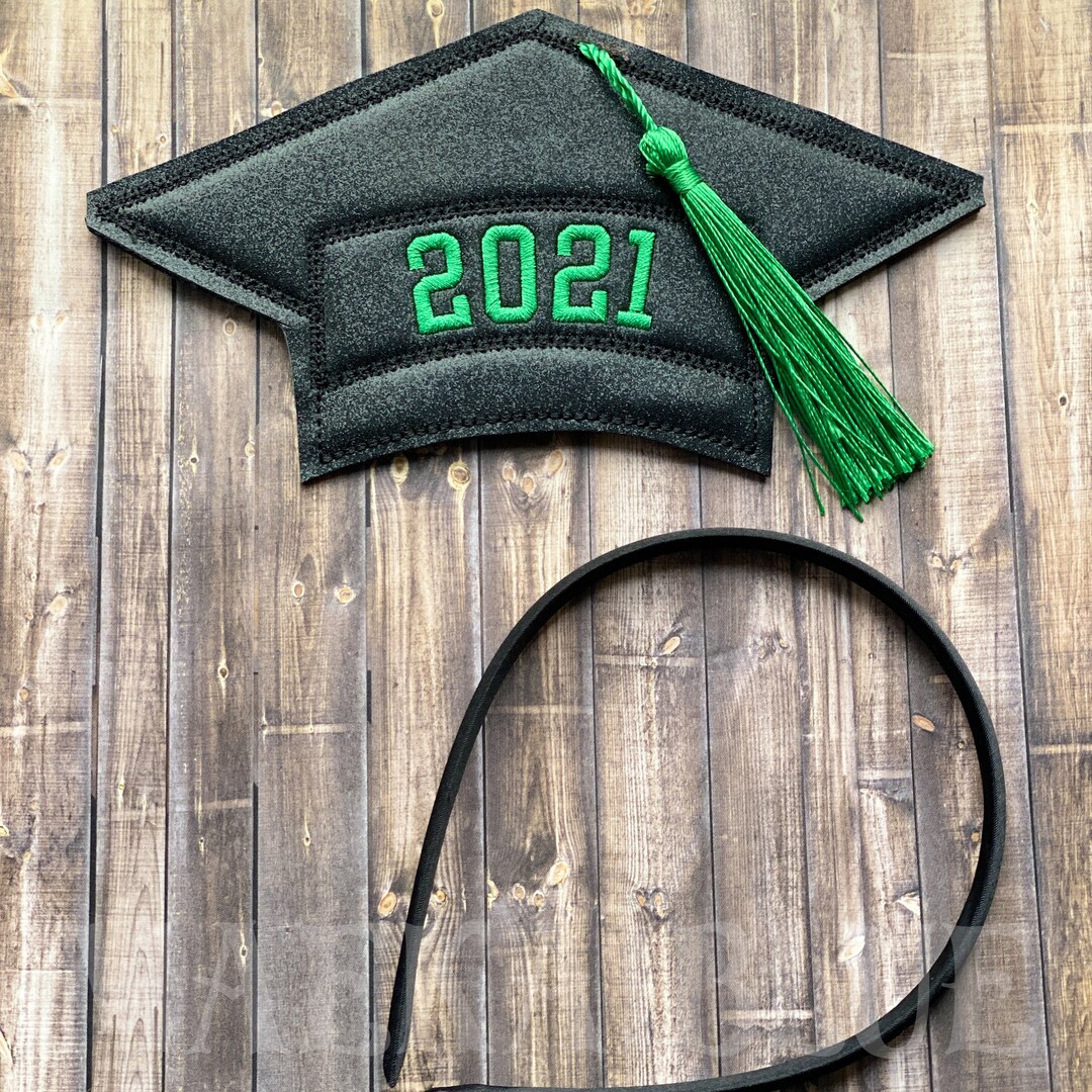 Graduation Cap Crown - Headband Slider - Hair Jewelry - Etsy