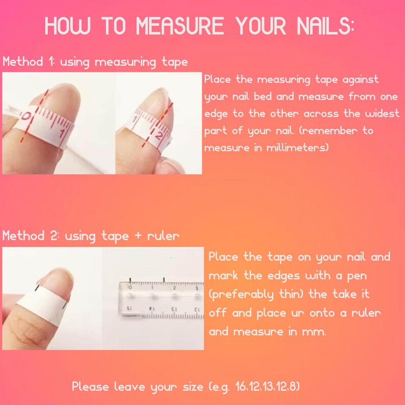 Arcane Jinx Press on Nails, Handmade Nails, Hand Painted, Blue and Pink ...