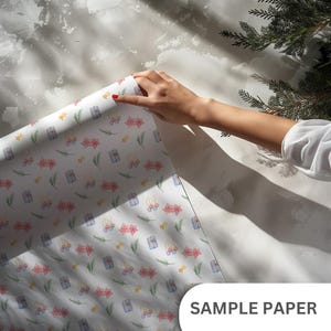 Watercolor Christmas Pattern Digital Paper: 15 JPG Designs (12x12 ...