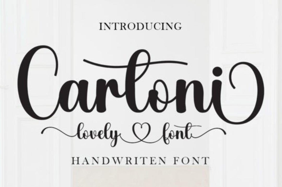 Wedding Font, Script Font, Tail Font, Handwritten Font, Modern Font ...
