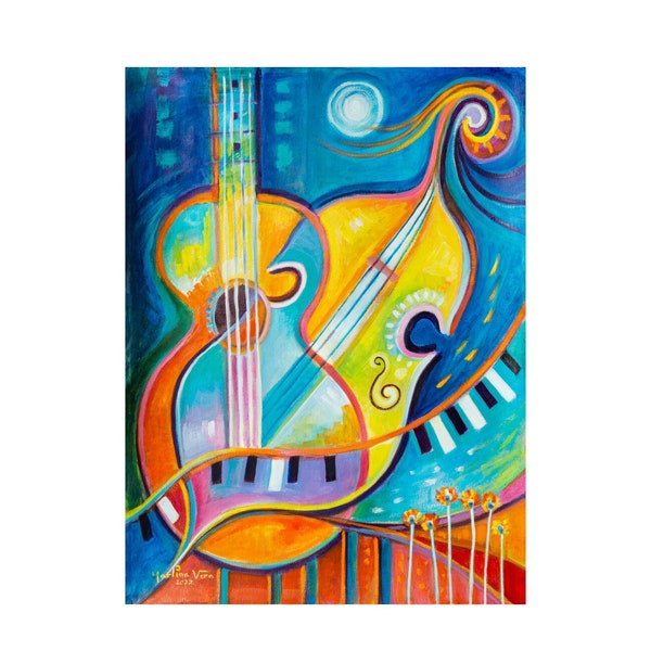 Musical Artwork - Etsy