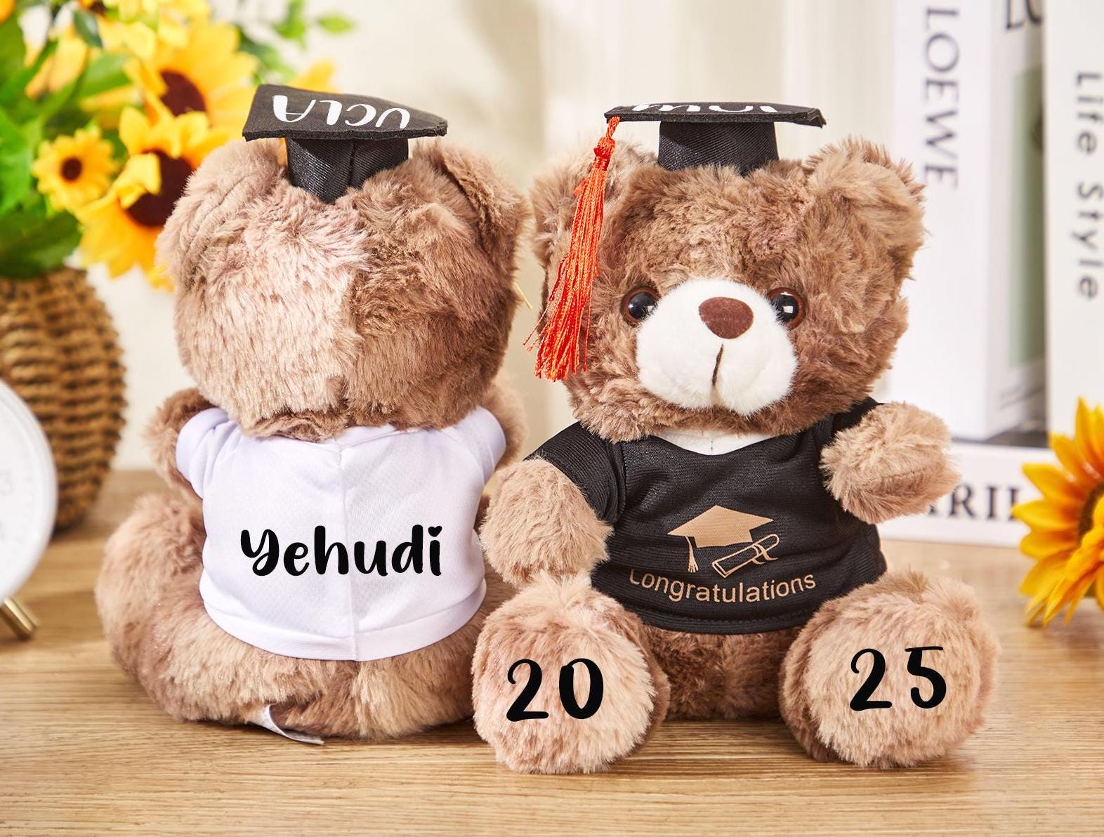 Personalized Graduation Bear 2025,graduation Teddy Bears,custom Gift ...