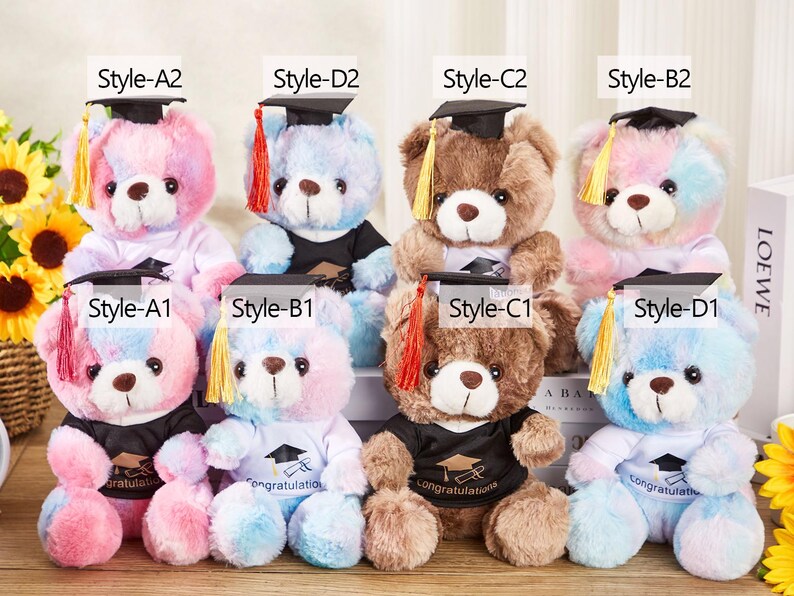 Personalized Graduation Bear 2025,graduation Teddy Bears,custom Gift ...