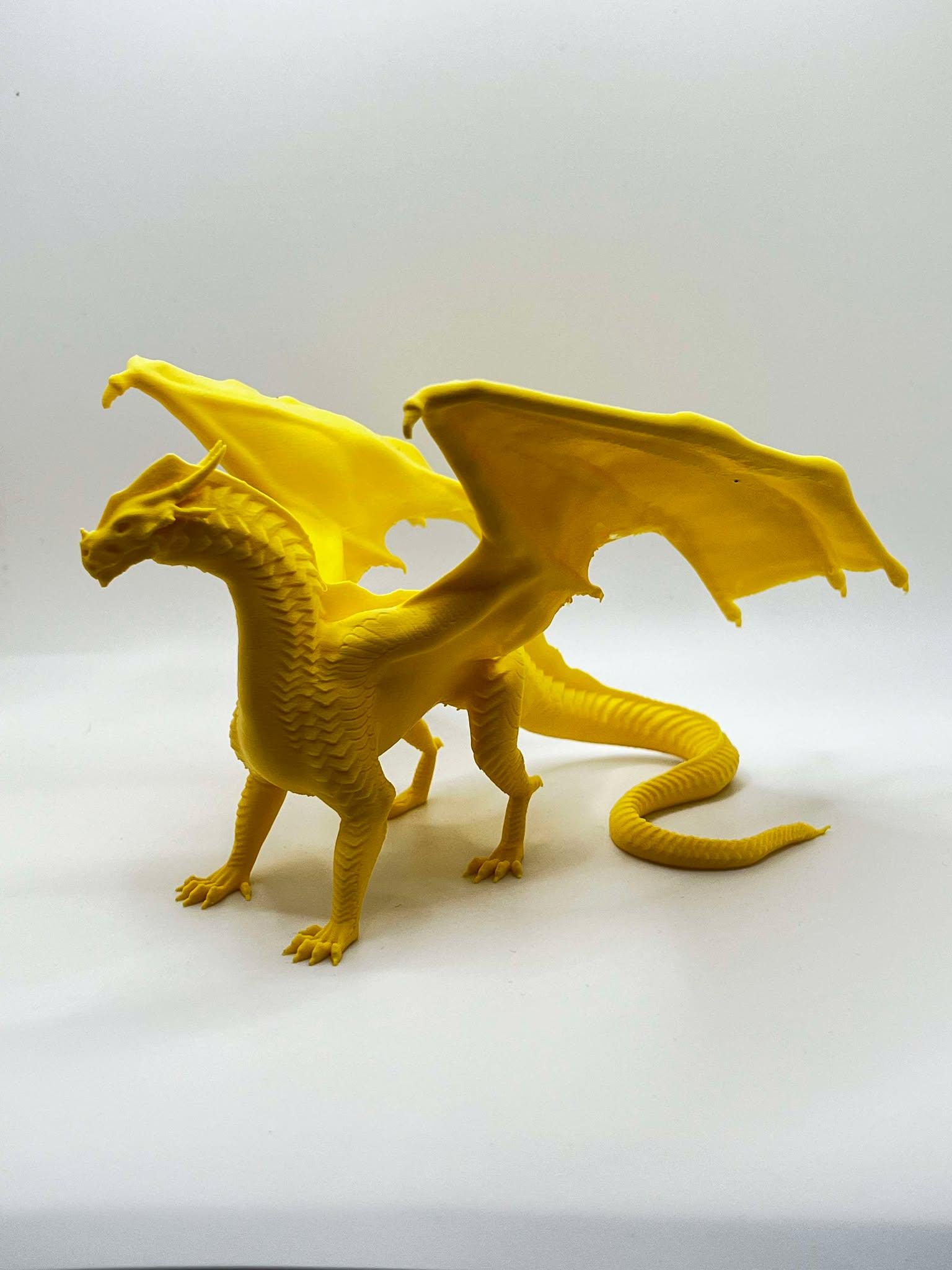 Wings of Fire Inspired Sandwing Dragon - Sunny 3D Printed Dragon - Etsy