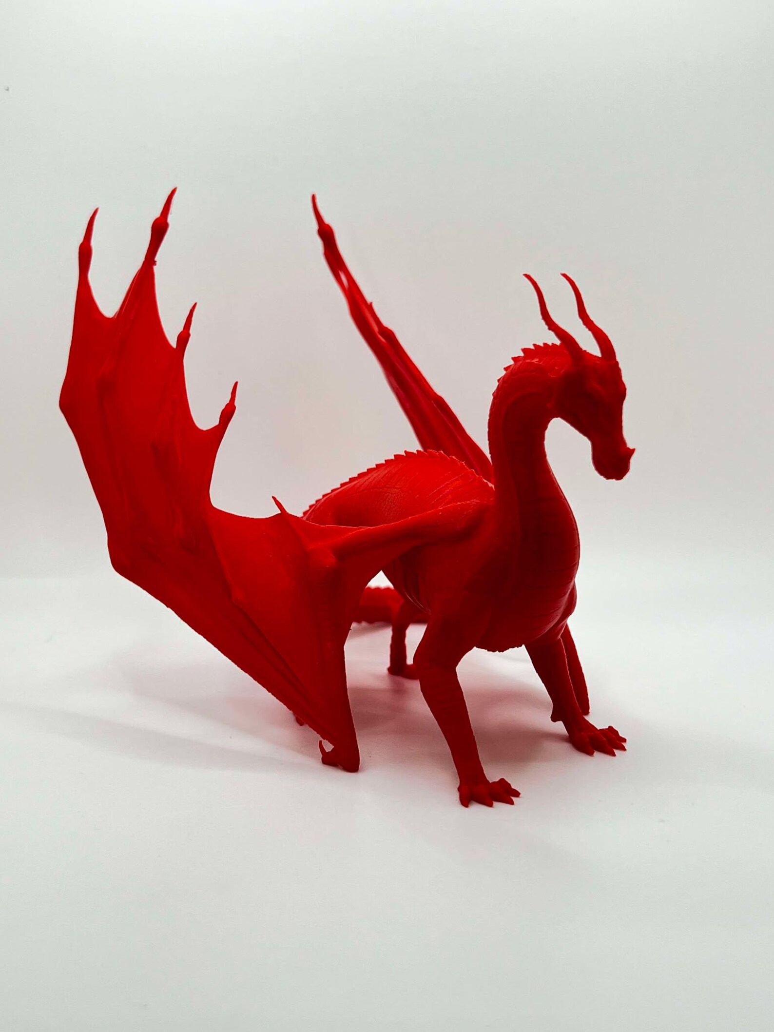 Wings of Fire Inspired Skywing Dragon - 3D Printed Dragon - Etsy