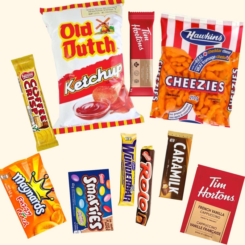 FREE Shipping | Canadian Snack Box | Canadian Snacks | Tim Hortons ...