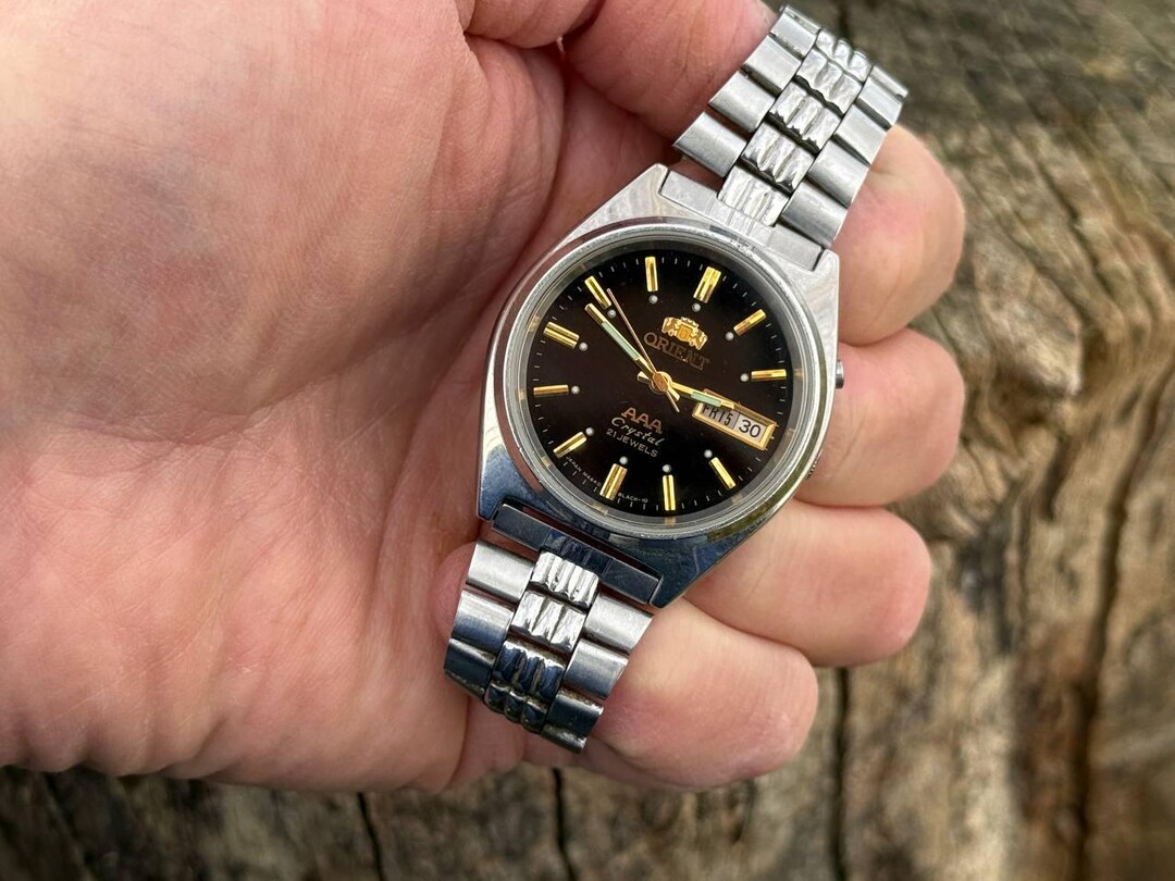 Watch Wrist Orient Original Mens Mechanical Japanese - Etsy