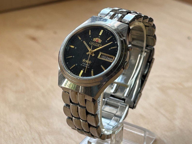 Watch Wrist Orient Original Japanese Mens Mechanical - Etsy