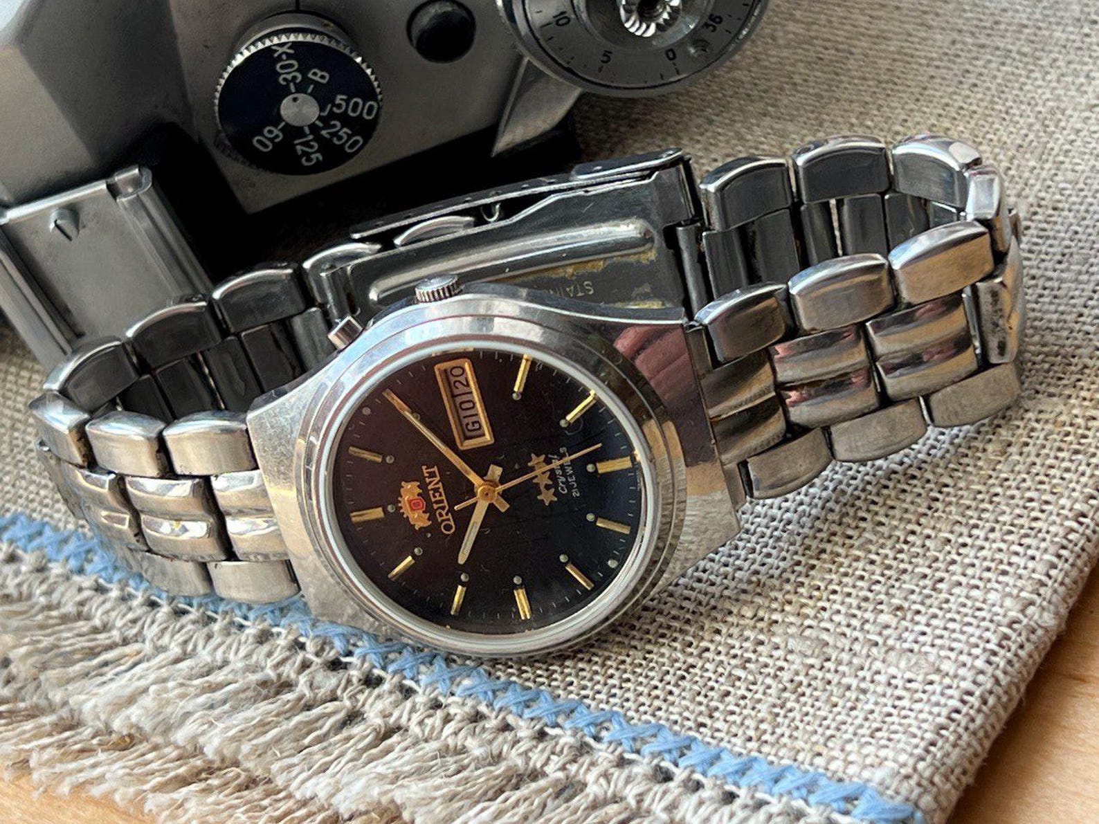 Watch Wrist Orient Original Japanese Mens Mechanical - Etsy