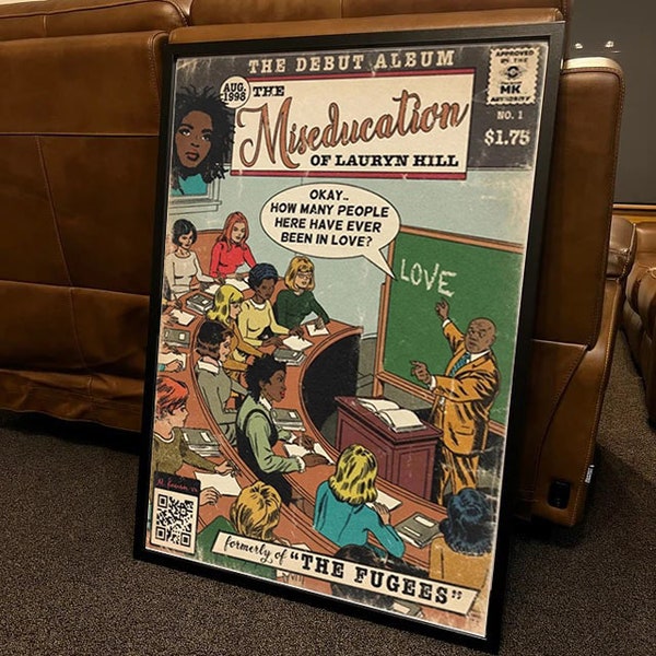 Hip Hop Comic Poster - Etsy