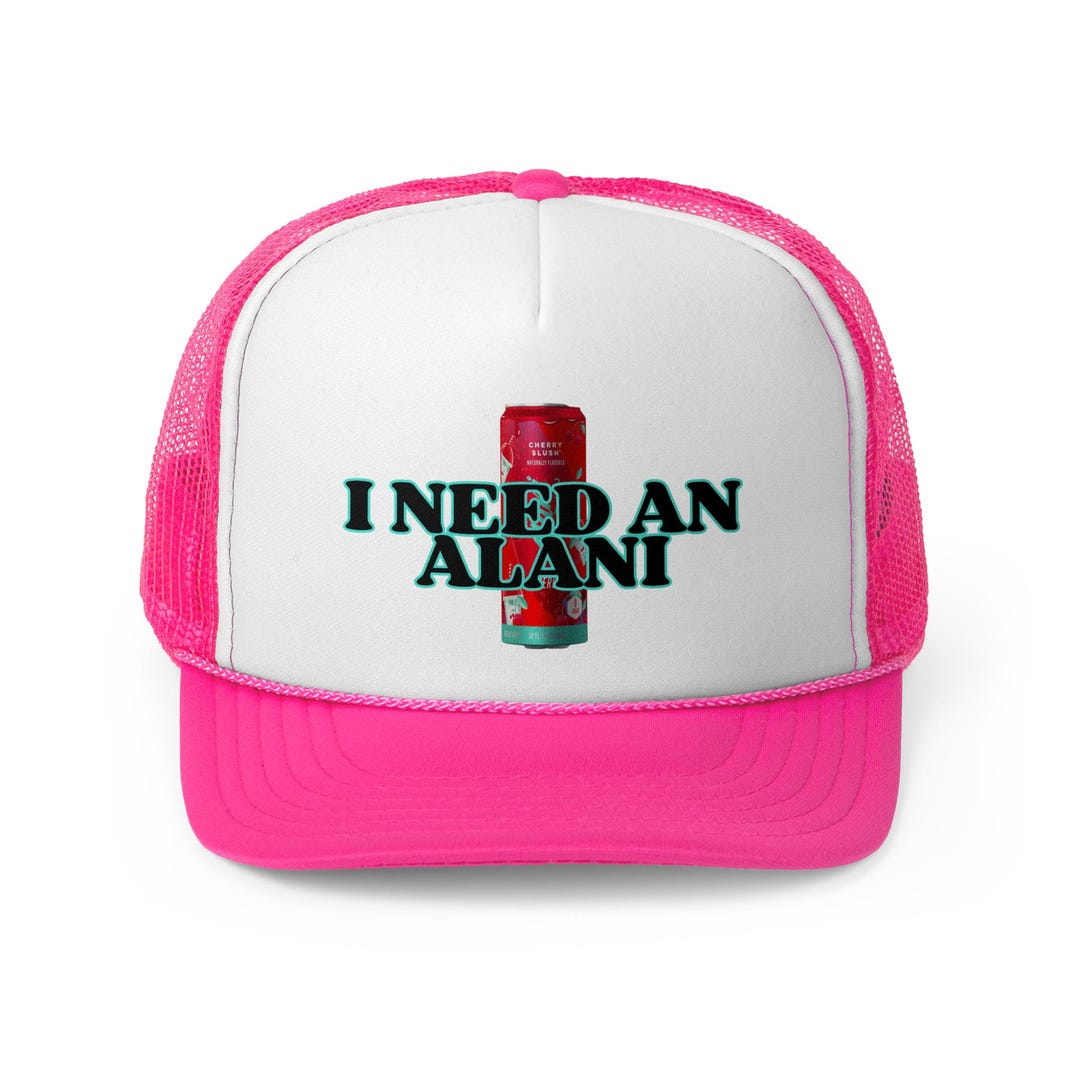 Alani Nu Hat Trucker Cap, Energy Drink Trendy Snapback Baseball Cap ...