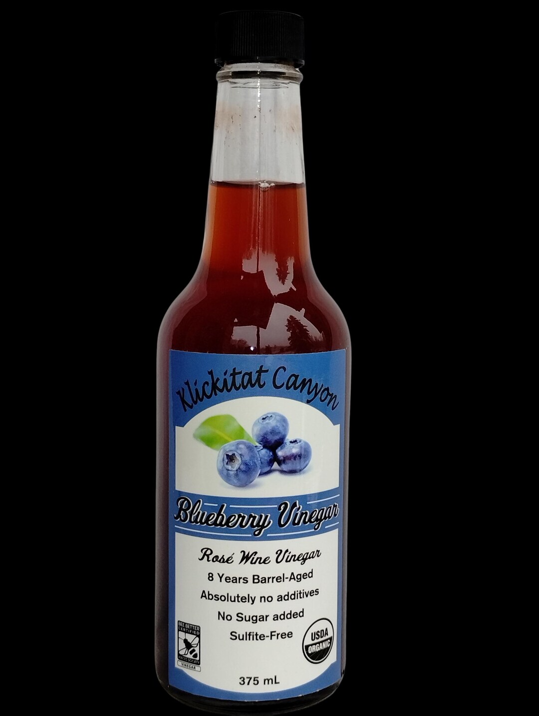 Klickitat Canyon Winery - Organic Blueberry Vinegar - Vegan, Gluten-free - 10 Oz - Etsy
