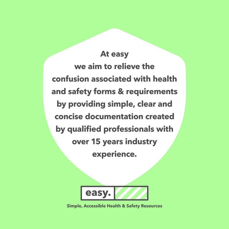 COSHH Risk Assessment Template for Businesses, Ready to Use Health and ...