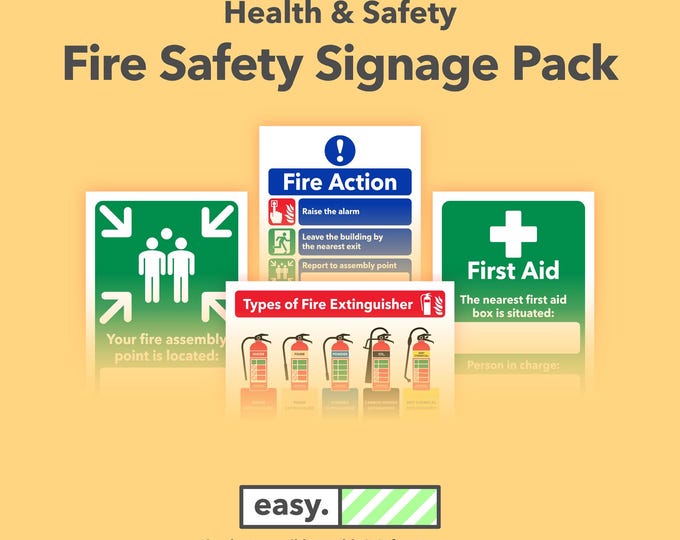 Buy Fire Safety Poster With FREE Printable Race/pass ID Card/badge ...