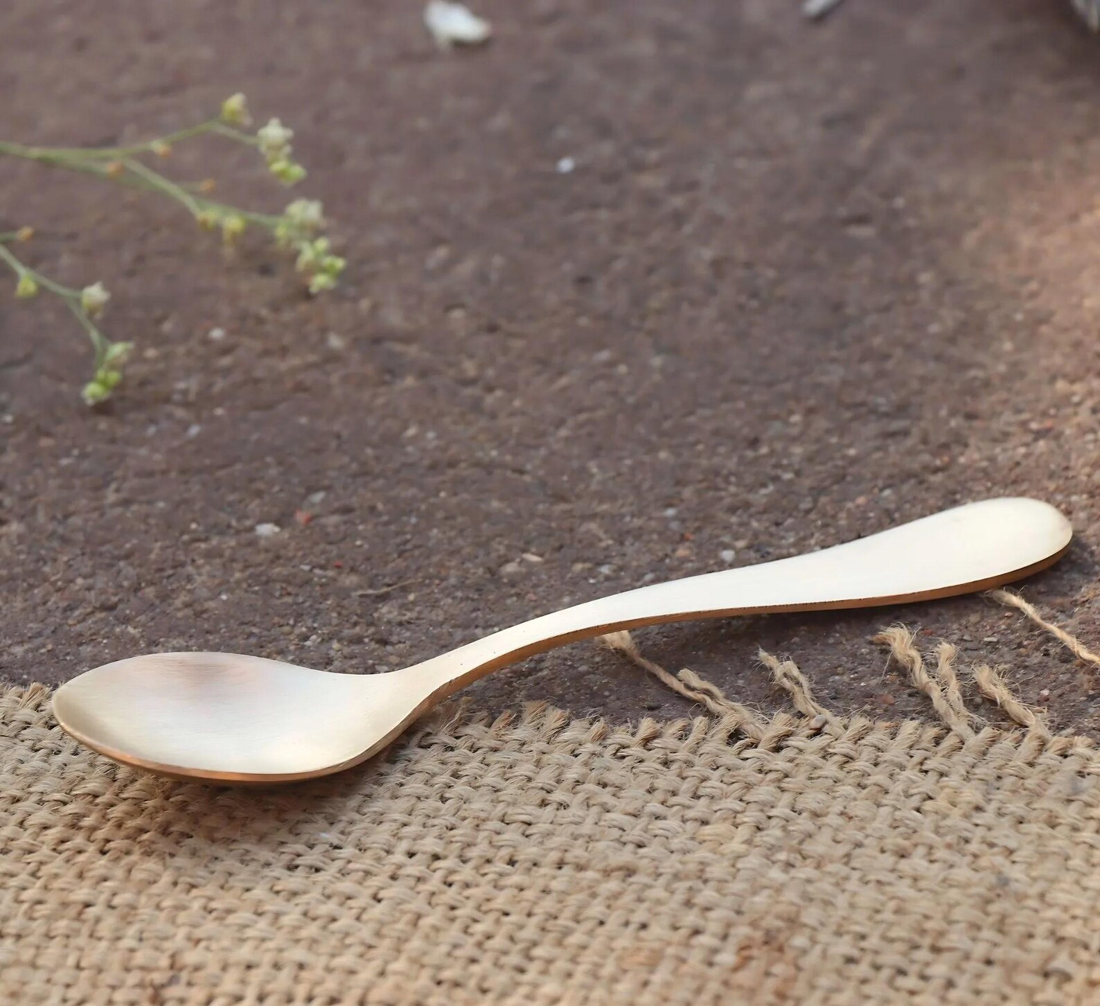 Luxury Bronze Matt Finish Thali/dinner Set Handcrafted Dinnerware for ...