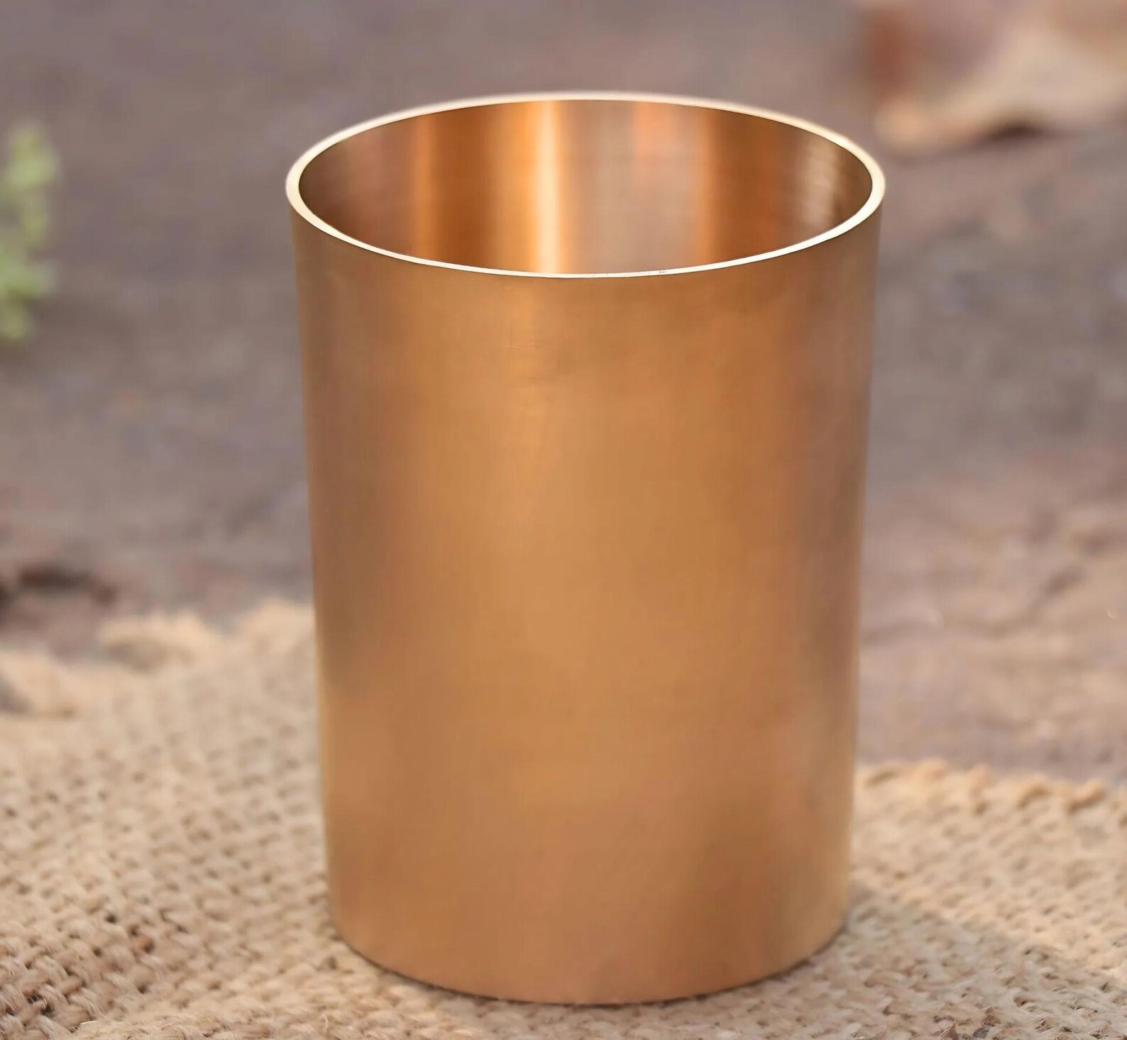 Luxury Bronze Matt Finish Thali/dinner Set Handcrafted Dinnerware for ...