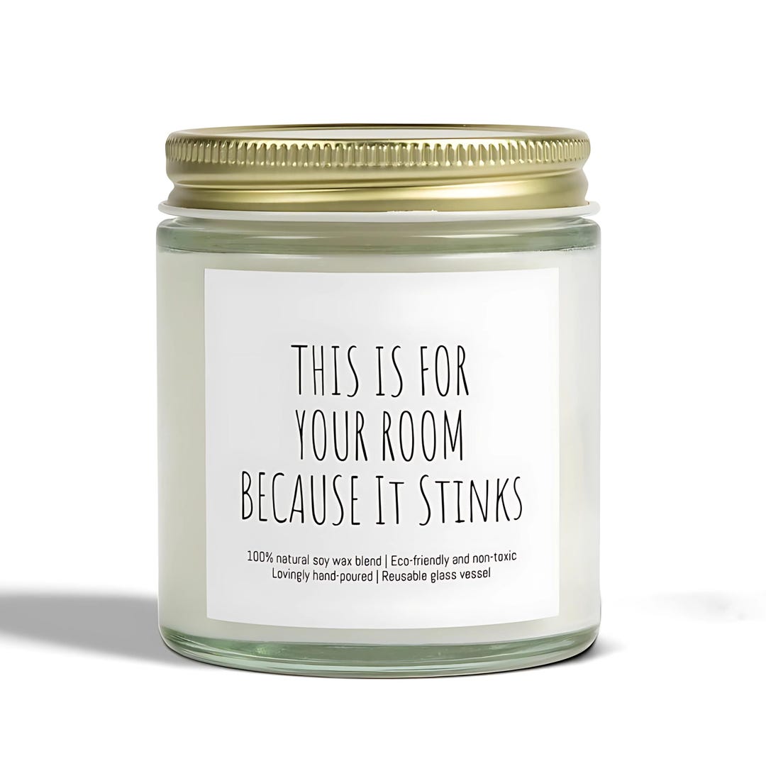 This is for Your Room Because It Stinks Candle, Funny Candle, Funny ...