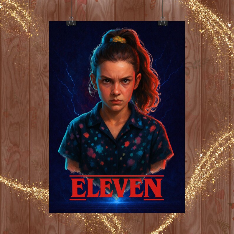 Stranger Things-inspired Poster - Hawkins Scene Digital Download / 80s ...