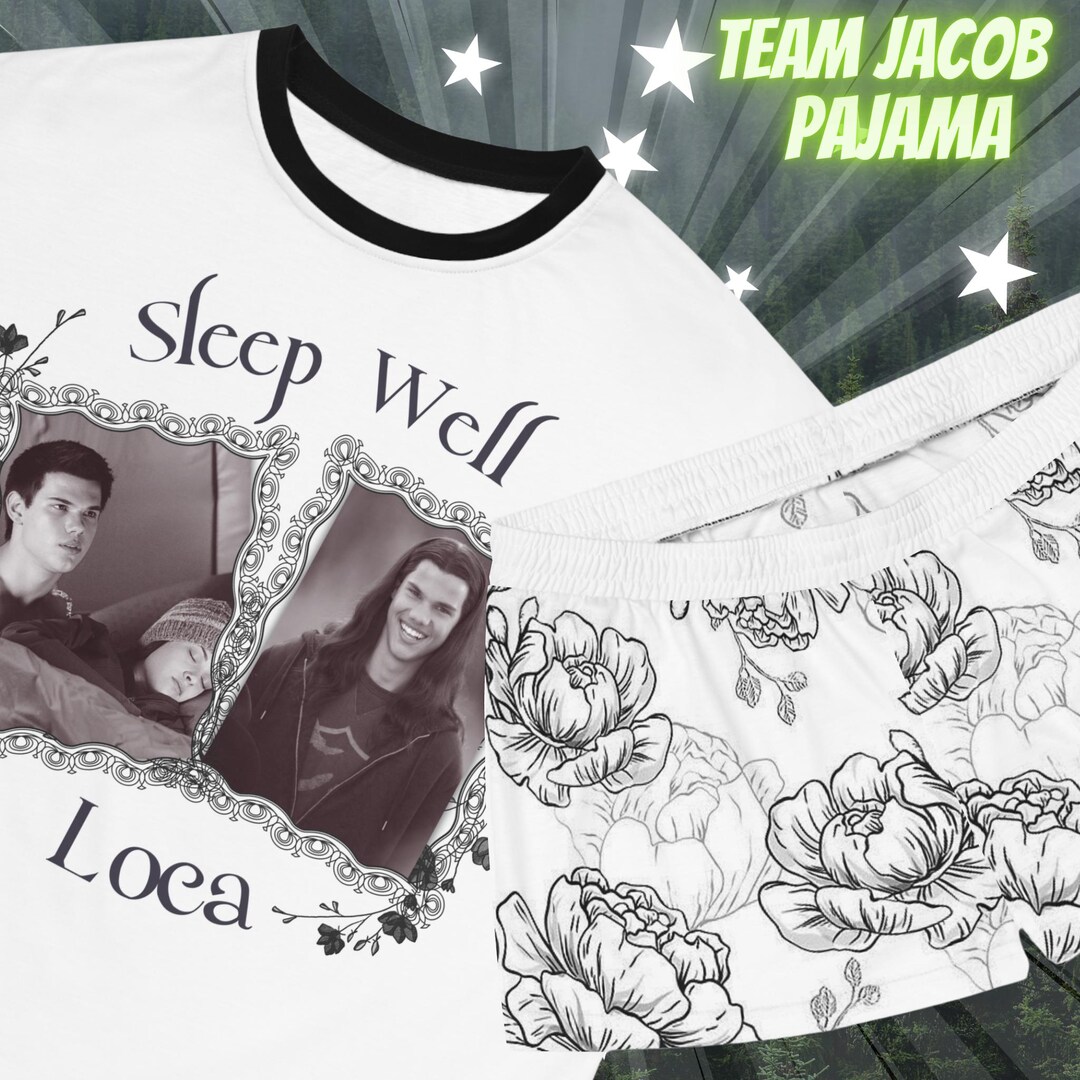 Twilight Pajama Set Woman, Edward Cullen Stinky Face, Twilight Merch ...