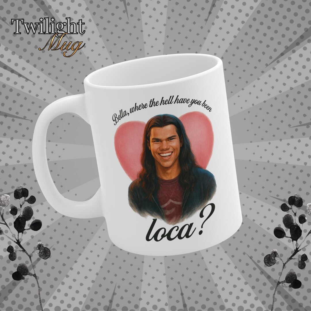 Twilight Vampire Mug | Aesthetic Coffee Mug With Characters | Gift for ...