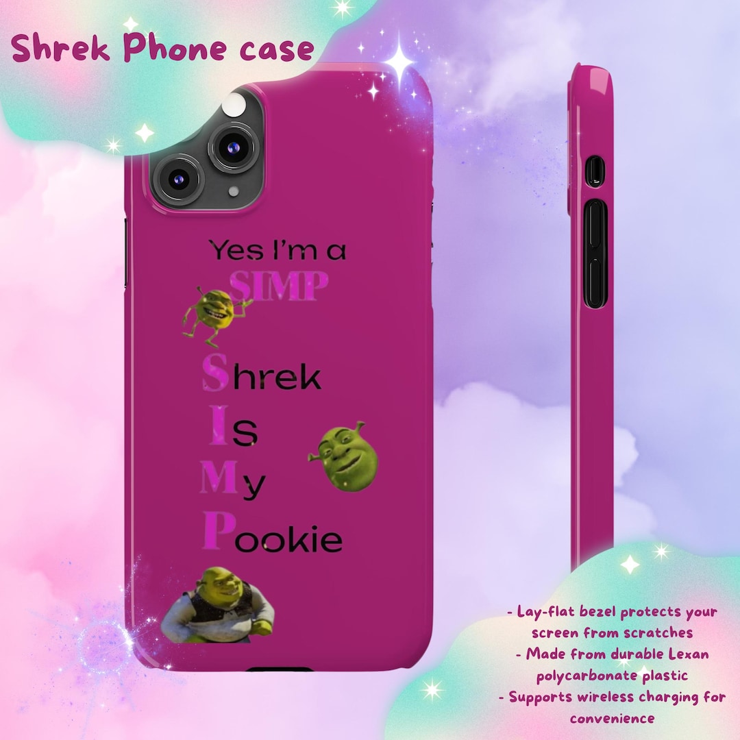 Shrek Phone Case, Cute Phone Accessories, Quirky Gifts, Cartoon Pop ...