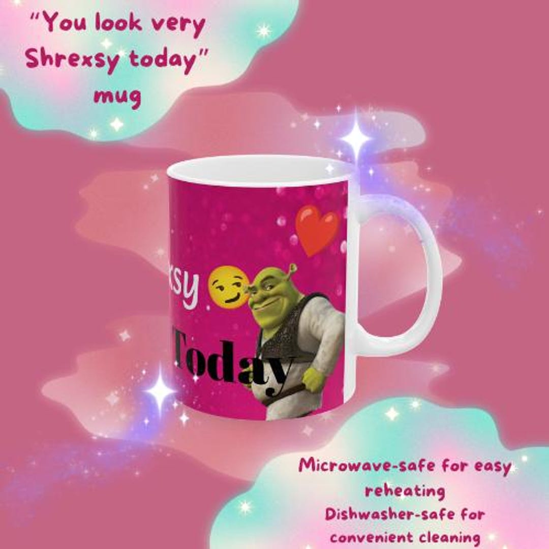 Shrek-themed Ceramic Mug - Fun Gift for Fans, Unique Drinkware, Shrek ...