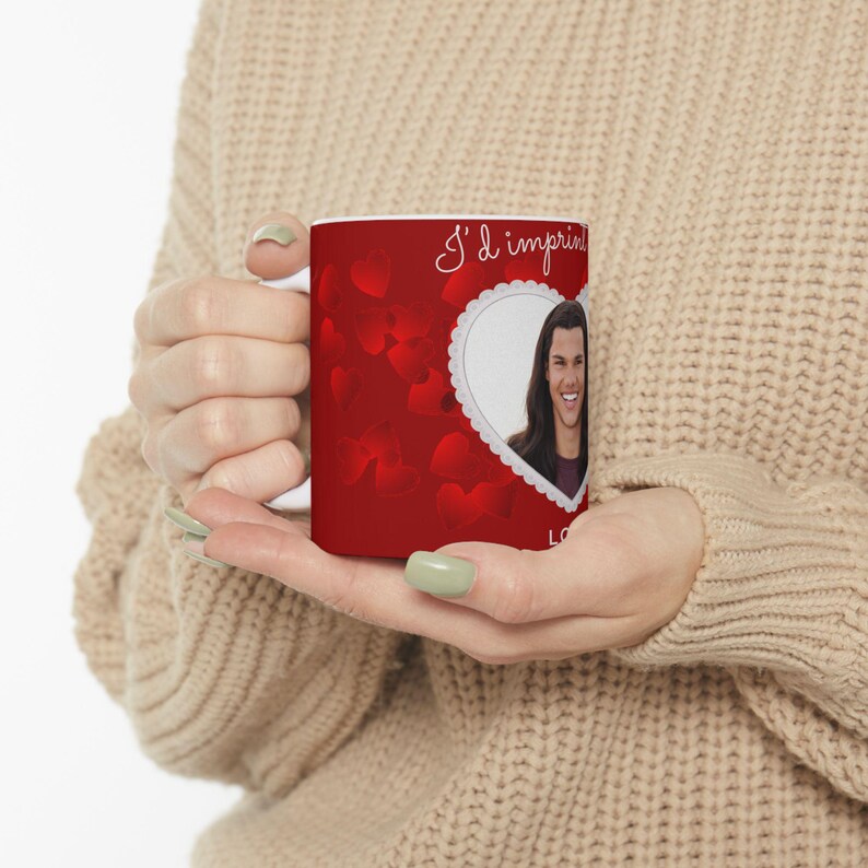 Twilight Inspired Valentine Mug Jacob Inspired Gift Romantic Movie Mug ...