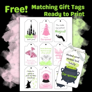 Wizard of Oz Teacher Appreciation Week Flyer: Wicked Theme Teacher ...