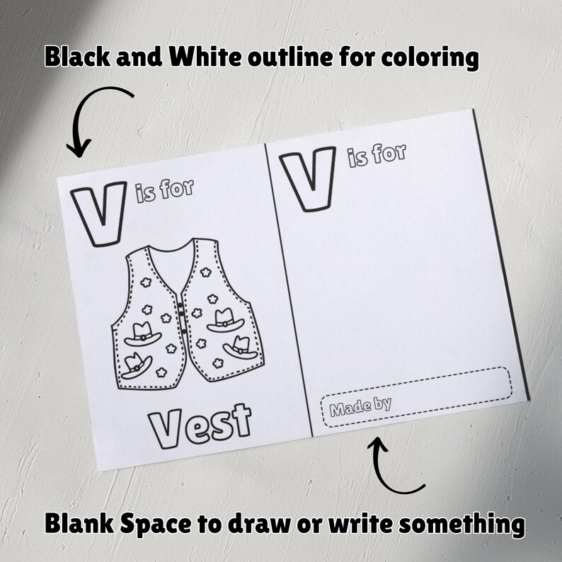 Cowboy and Cowgirl ABC Coloring Book: Western Baby Shower Game, Giant ...