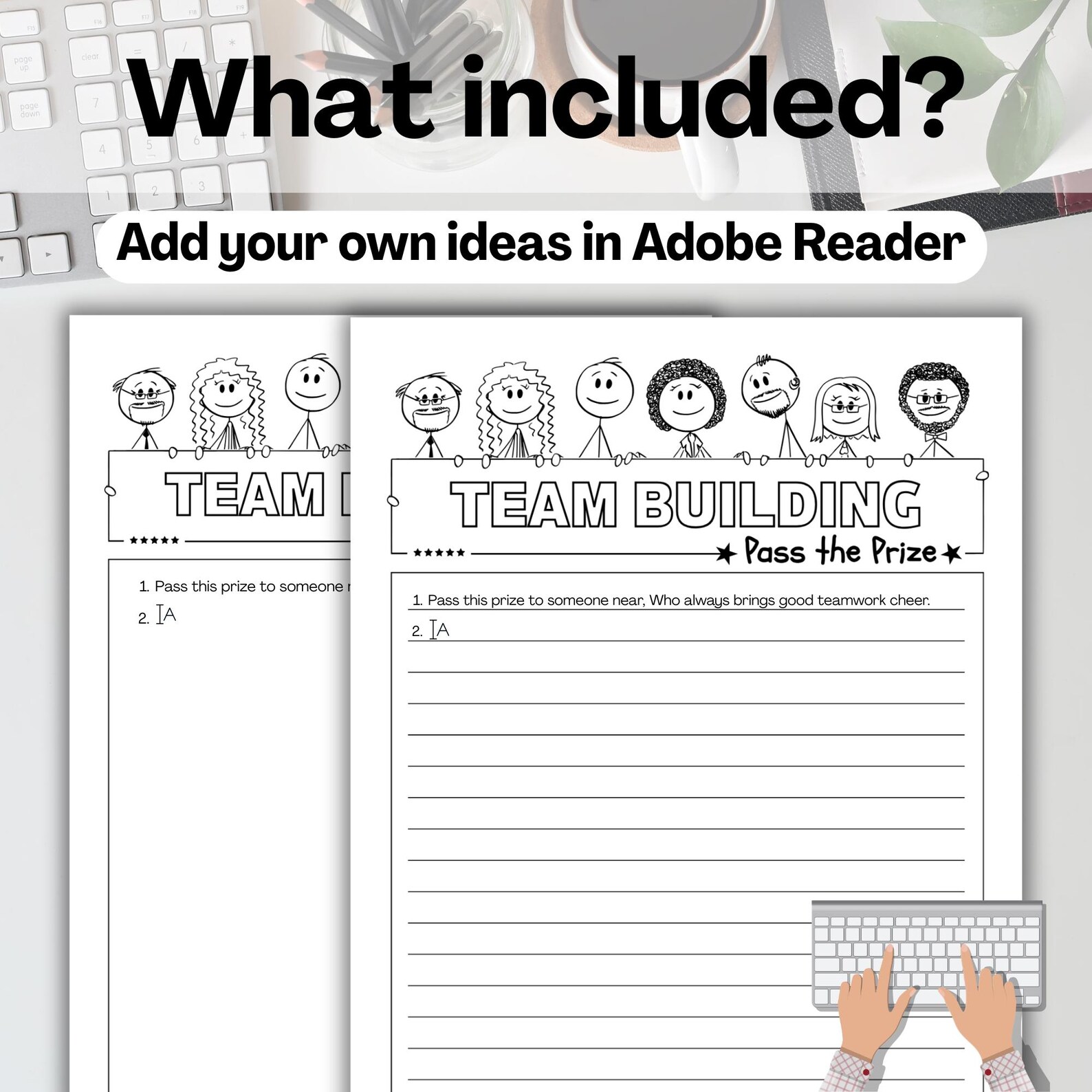 Team Building Pass the Prize for Coworker: Office Party Activity, Poem ...