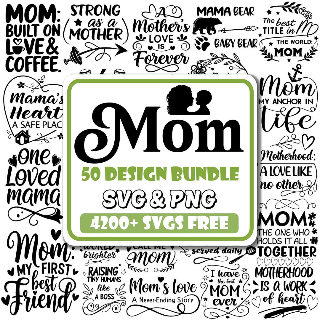 Mom SVG Bundle |happy Mothers Day Svg |mom Quotes Svg |mothers Day ...