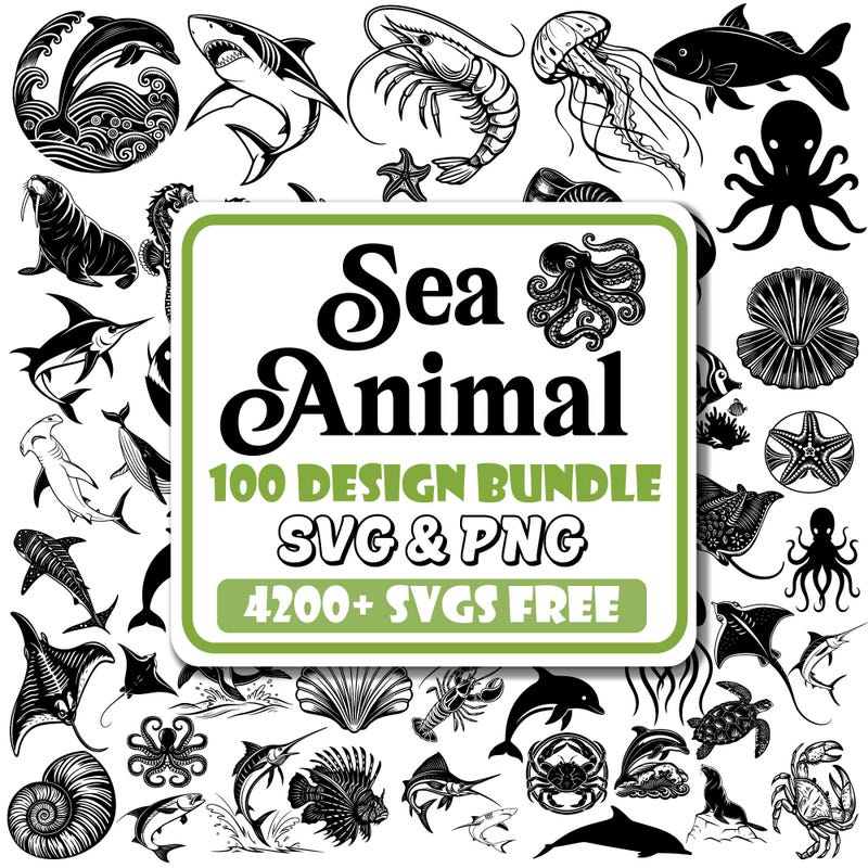 Sea Life Prints Decor - Etsy