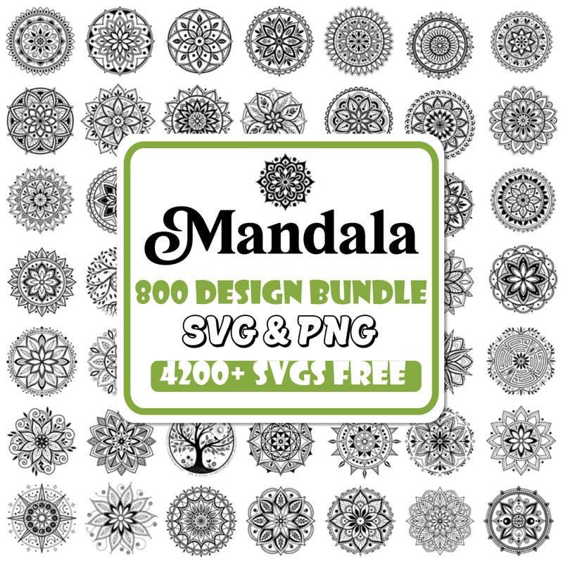 Mandala Cricut Pattern - Etsy