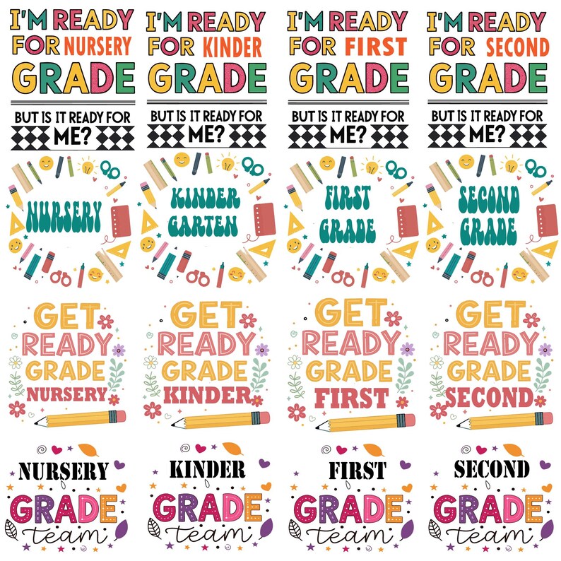 Back to School SVG Bundle: Teacher & Kid's Designs (digital Download ...