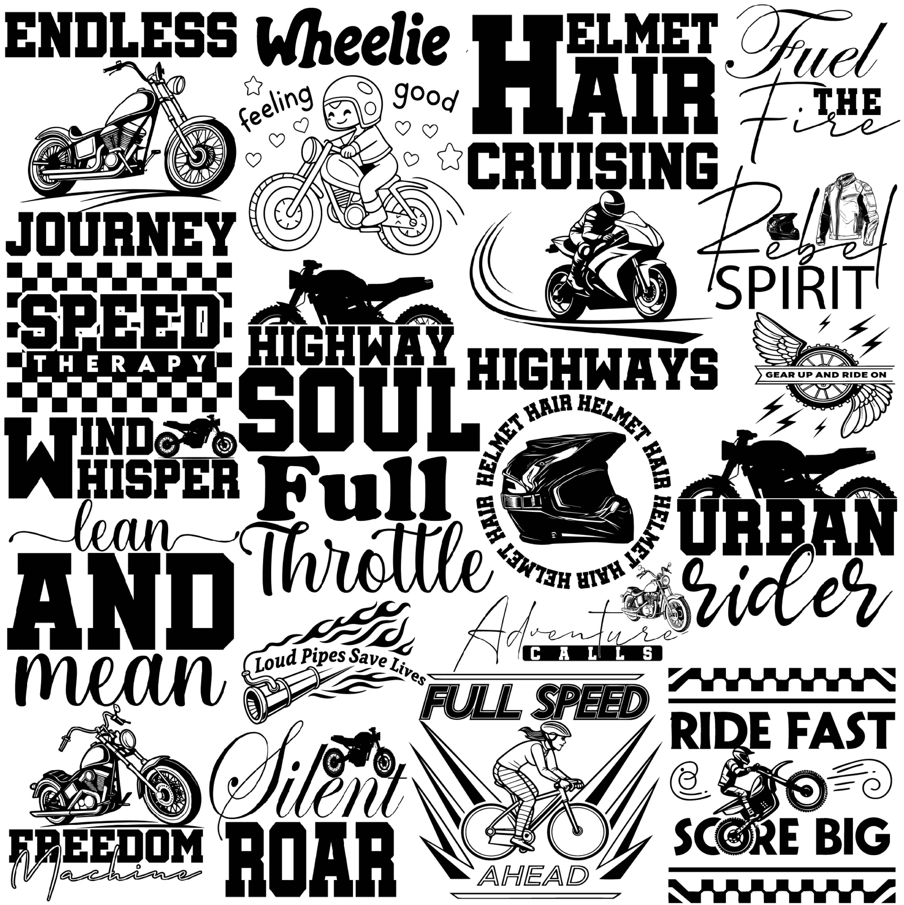 Motorcycle Svg | Motor Bike Svg |biker Svg |chopper Svg |motorcycle ...