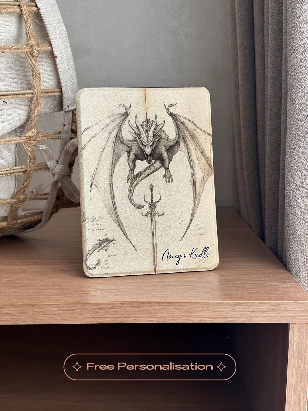 Fourth Wing Kindle Case – Compatible With Paperwhite 11th 6.8", All-new ...