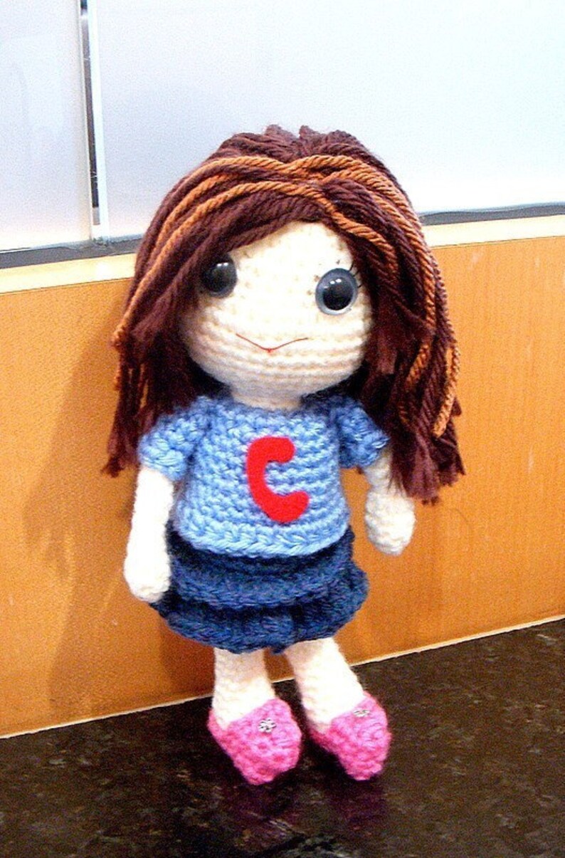 Cheri Crochet Amigurumi Girl Doll Pattern / PDF - Etsy