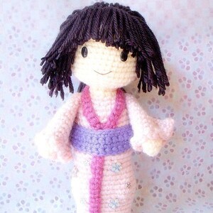 Aiko - Crochet Amigurumi Japanese Girl Doll Pattern / PDF - Etsy