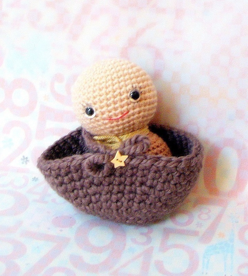 Big Peanut Baby Amigurumi Pattern Crochet Doll Tutorial - Etsy
