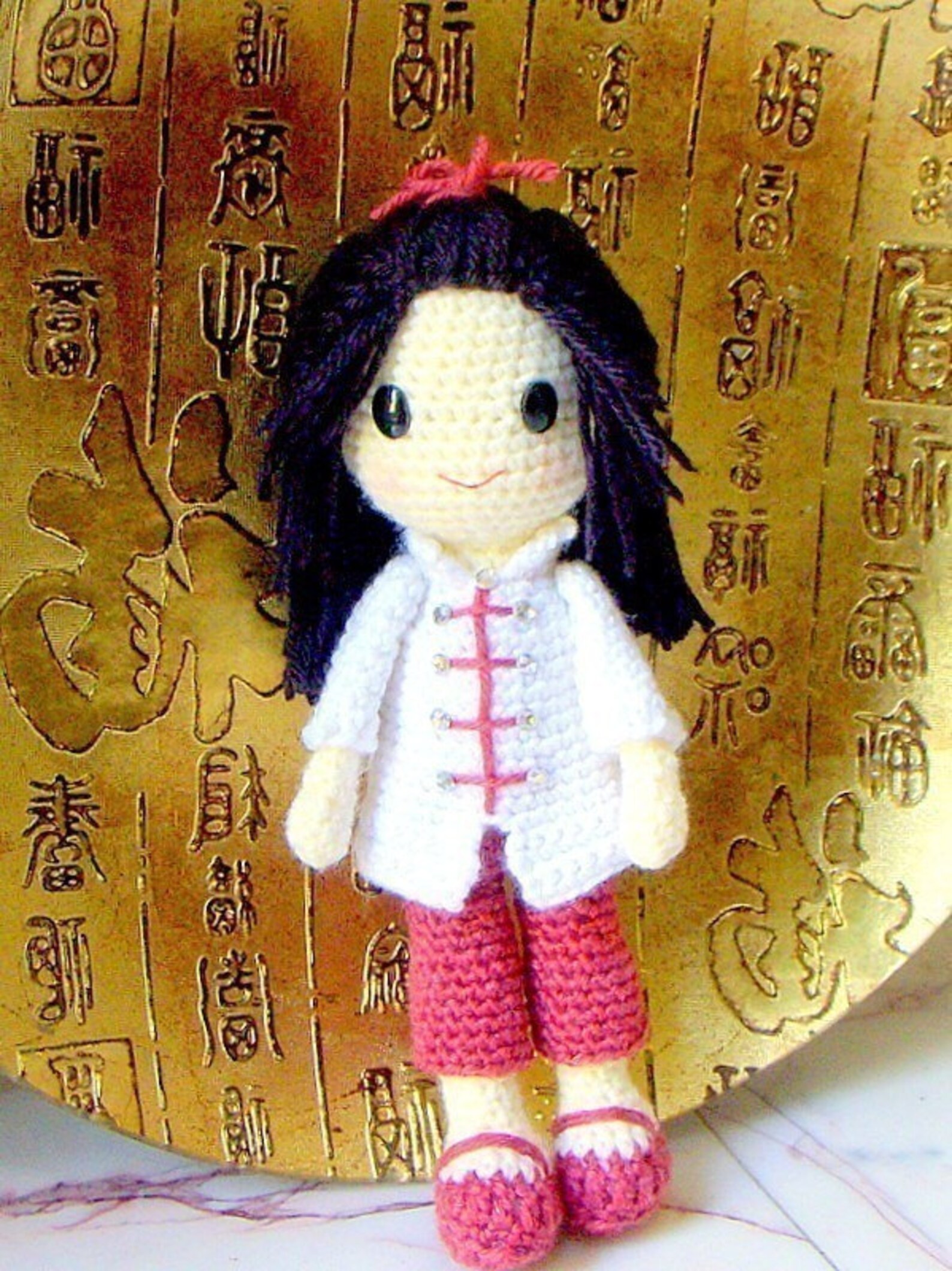 Ling Ling - Handmade Crochet Amigurumi Girl Doll Pattern / PDF - Etsy