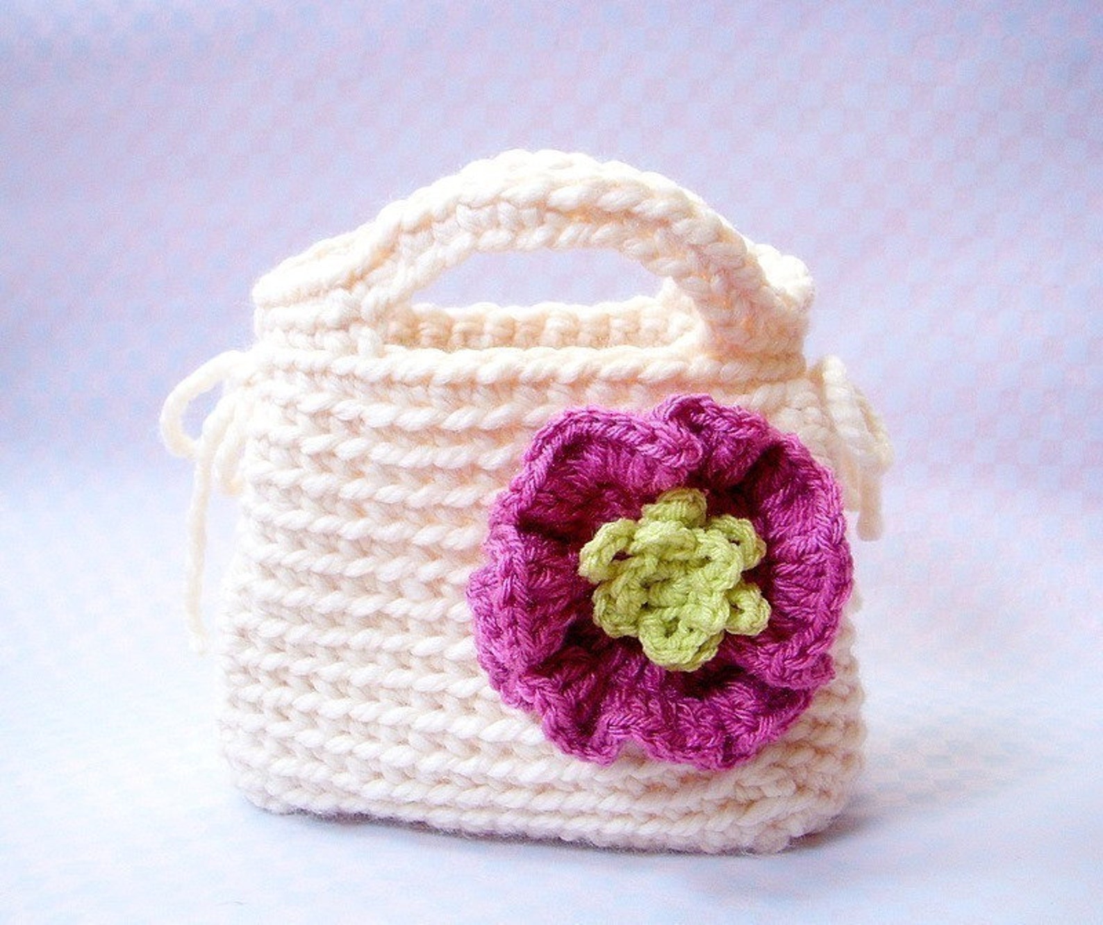 Little Girl's First Purse Crochet Bag Pattern / PDF - Etsy
