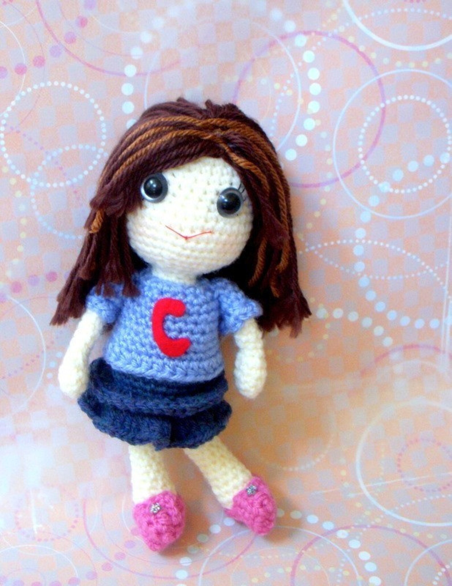 Cheri Crochet Amigurumi Girl Doll Pattern / PDF - Etsy